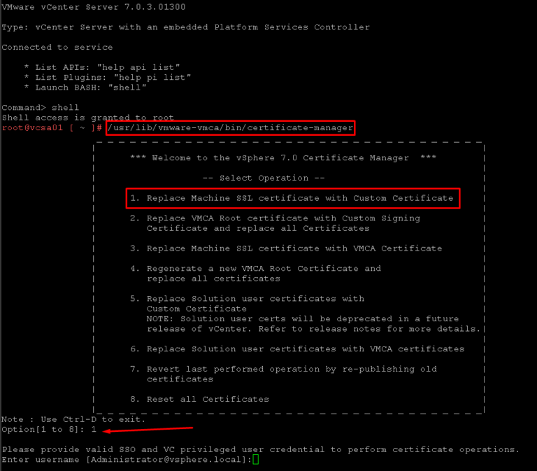 How to use a custom SSL certificate on vCenter - DPC Virtual Tips