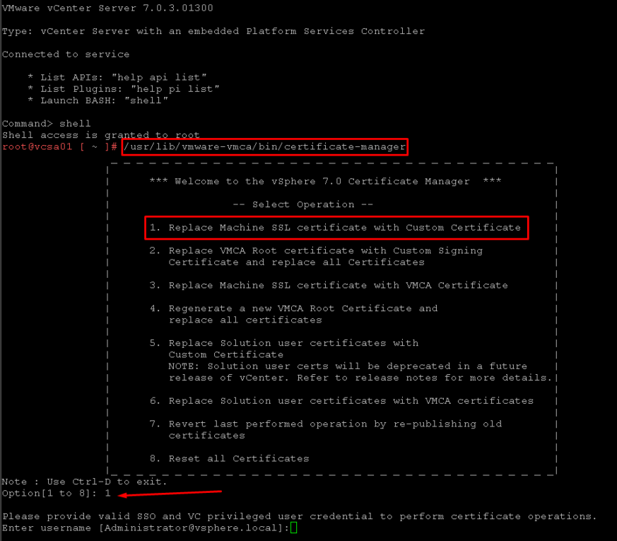 How to use a custom SSL certificate on vCenter - DPC Virtual Tips