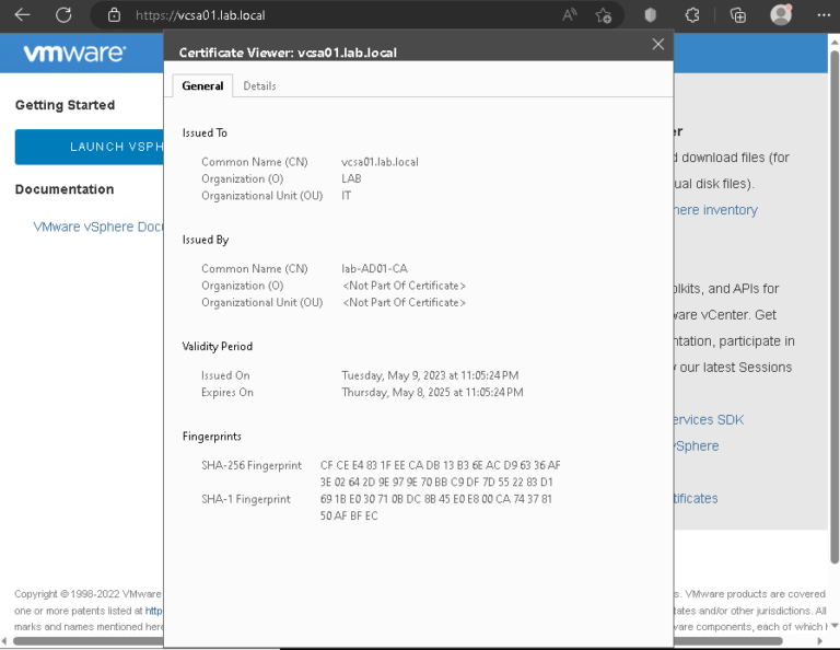 How to use a custom SSL certificate on vCenter - DPC Virtual Tips