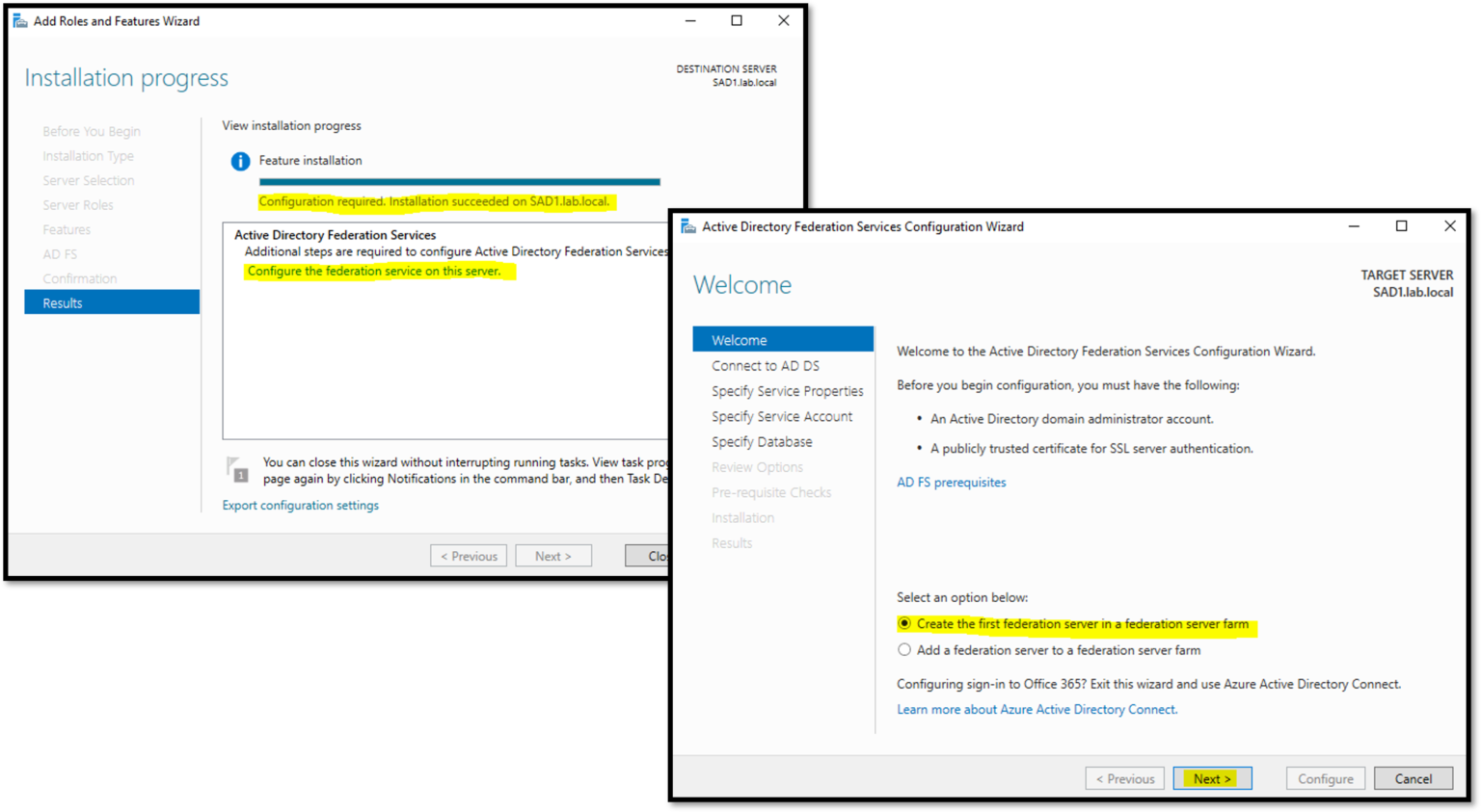 Setting Up Windows AD FS - DPC Virtual Tips