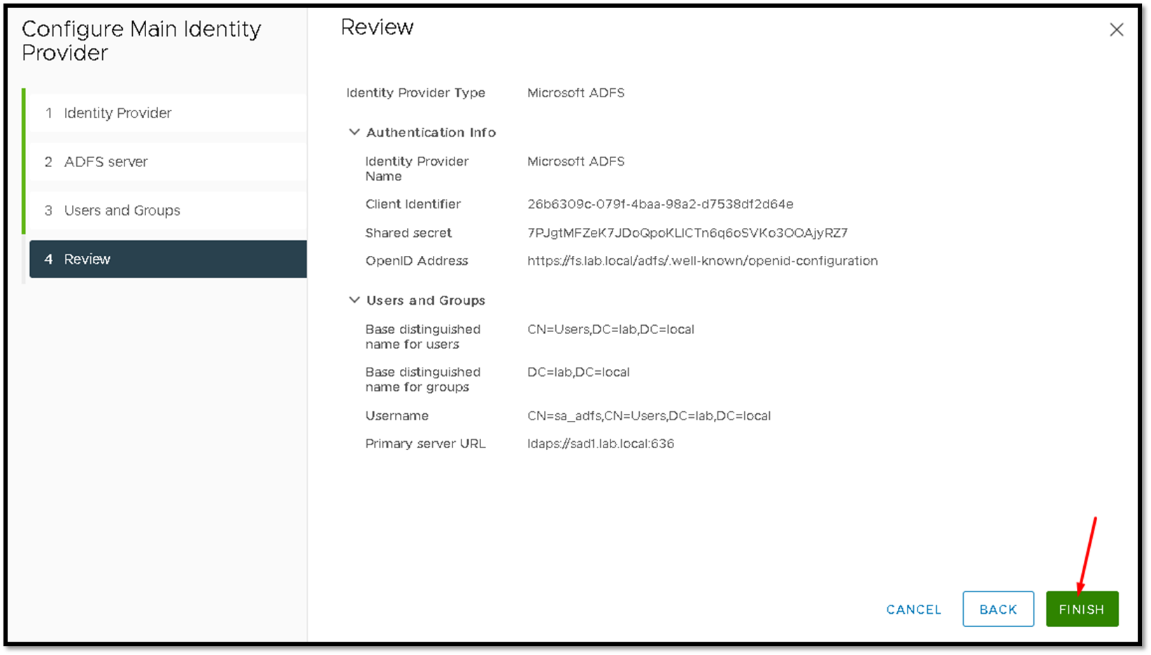Integrating vCenter with Windows ADFS - DPC Virtual Tips