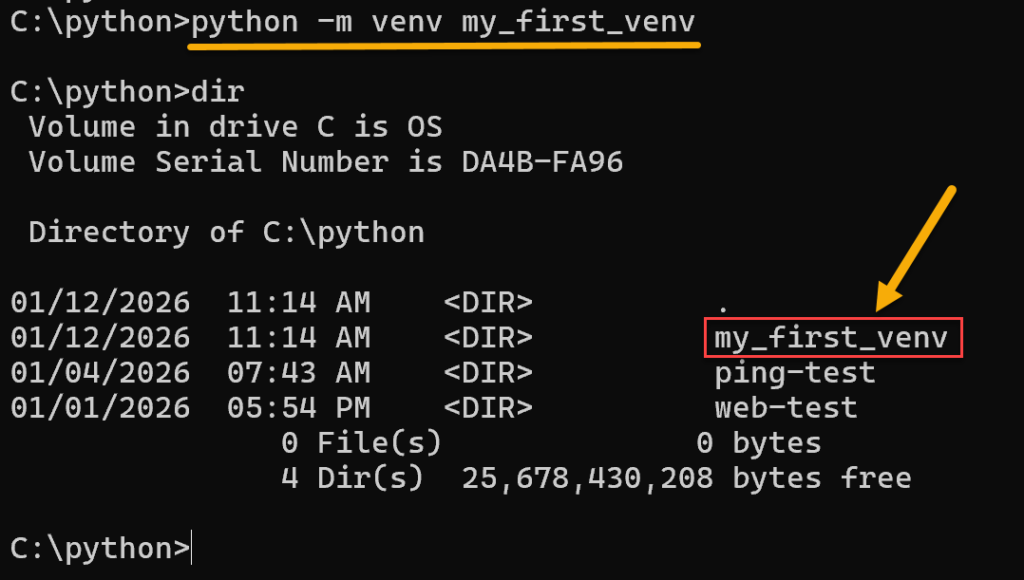 Working with Python Virtual Environments on Windows - DPC Virtual Tips