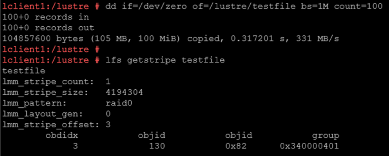 Getting Started with Lustre File System - DPC Virtual Tips